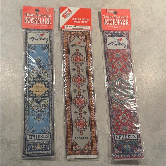 Office | Turkish Woven Bookmark Set | Poshmark